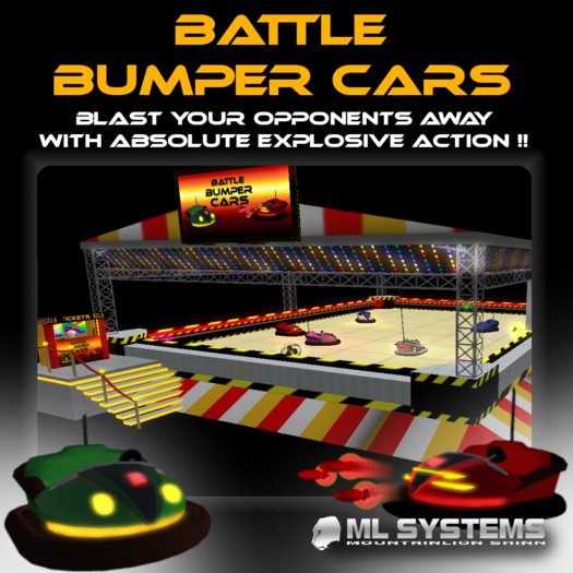 Second Life Marketplace - BATTLE BUMPER CARS